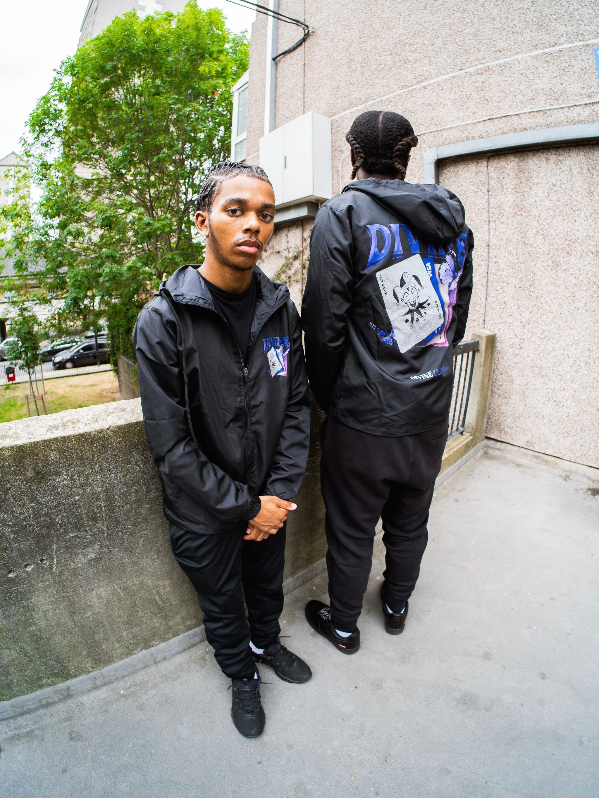 JOKER WINDBREAKER - BLACK – DIVINEUK