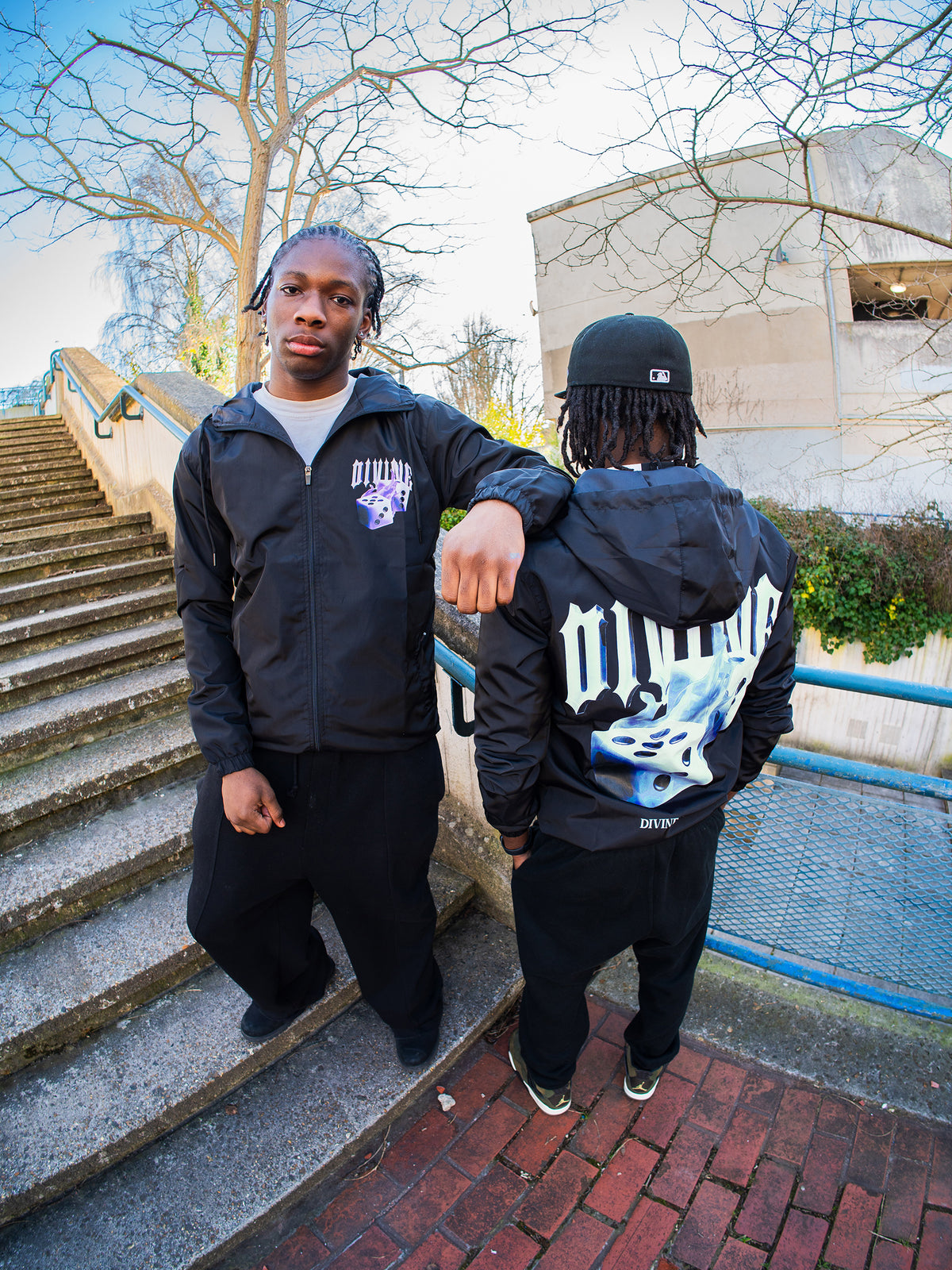 DICE WINDBREAKER - BLUE – DIVINEUK