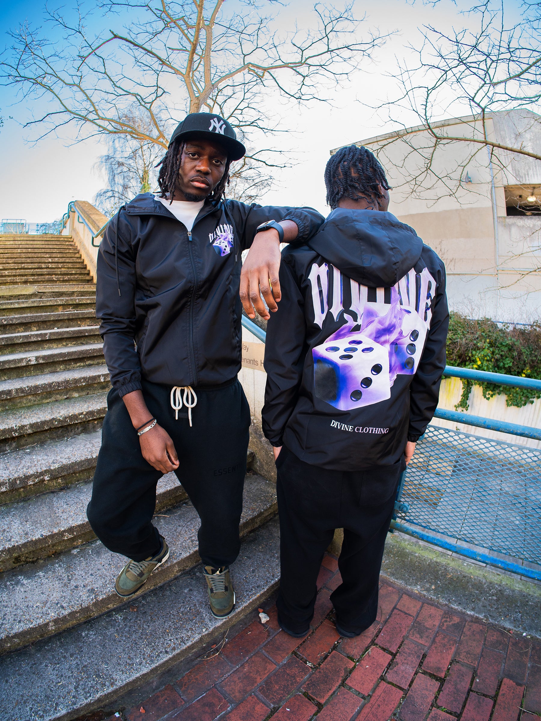 DICE WINDBREAKER - PURPLE – DIVINEUK