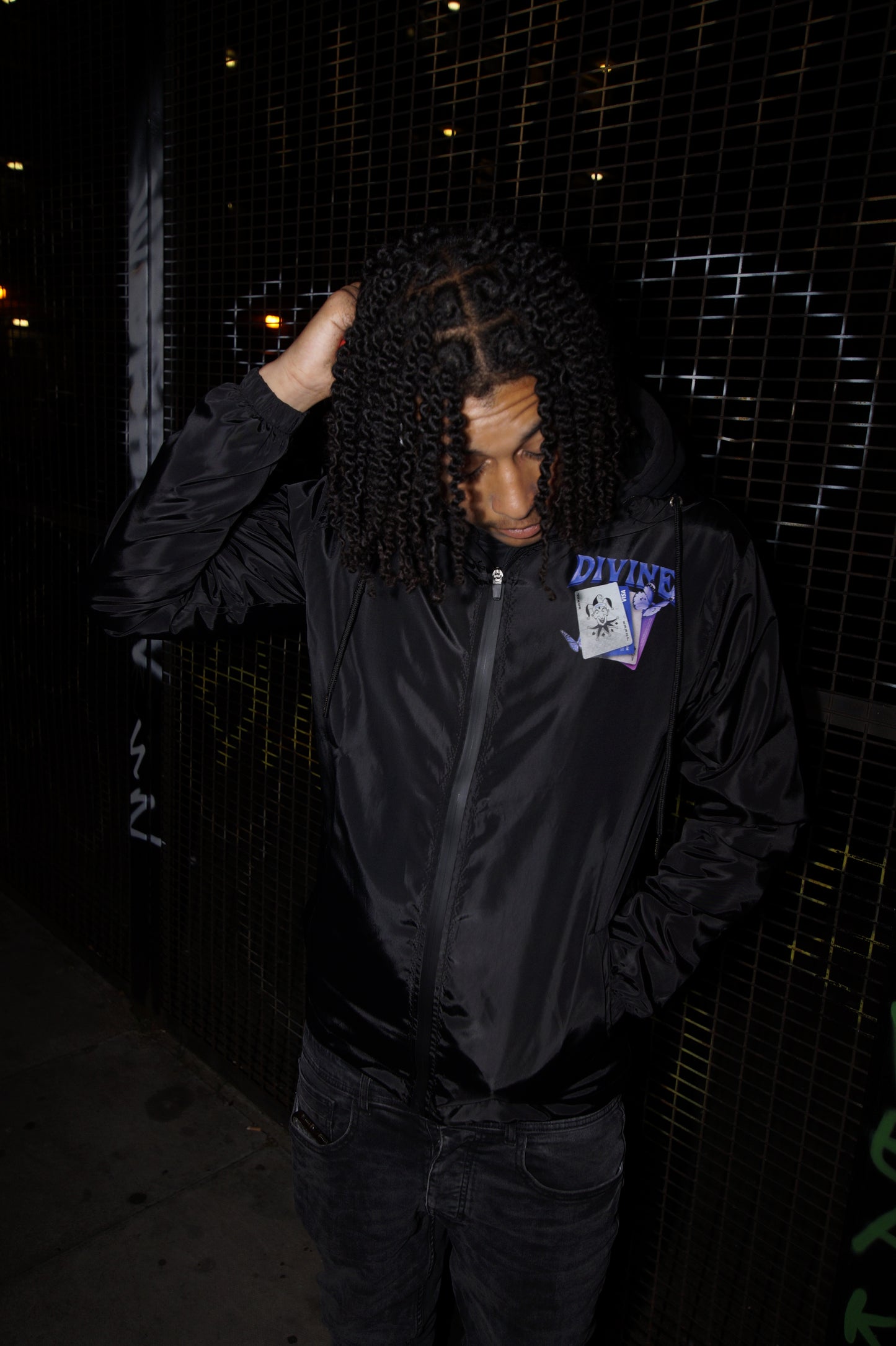 JOKER WINDBREAKER - BLACK – DIVINEUK