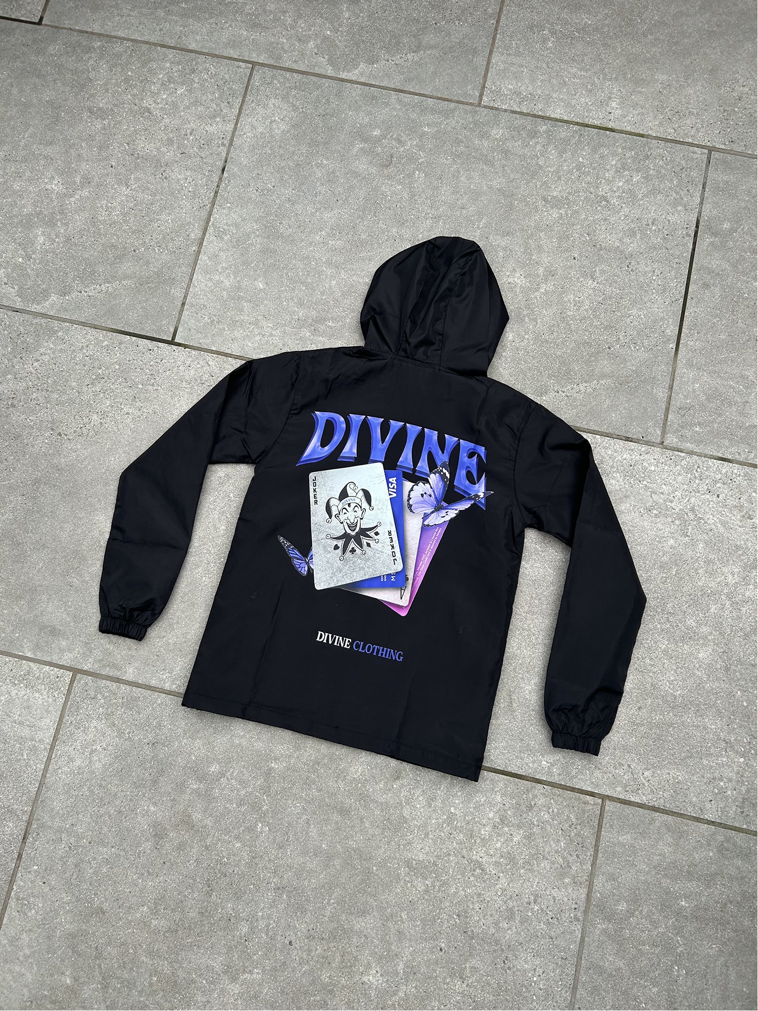 JOKER WINDBREAKER - BLACK – DIVINEUK